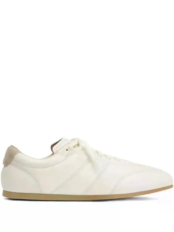 LEMAIRE Panelled Leather Sneakers - White