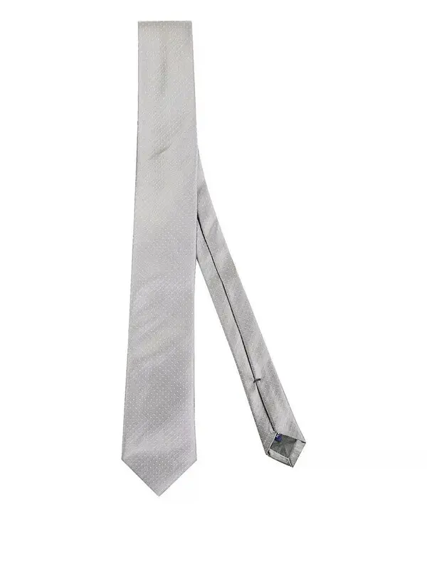 ERRICO FORMICOLA Polka-dot Neck Tie - Grey