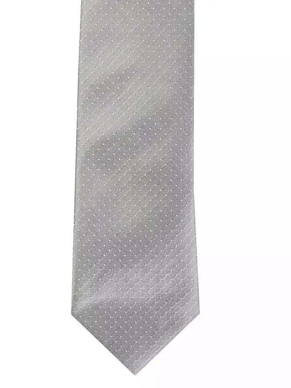 ERRICO FORMICOLA Polka-dot Neck Tie - Grey