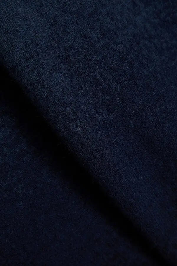 Rag & Bone Dégradé Wool And Cashmere-blend Sweater - Navy