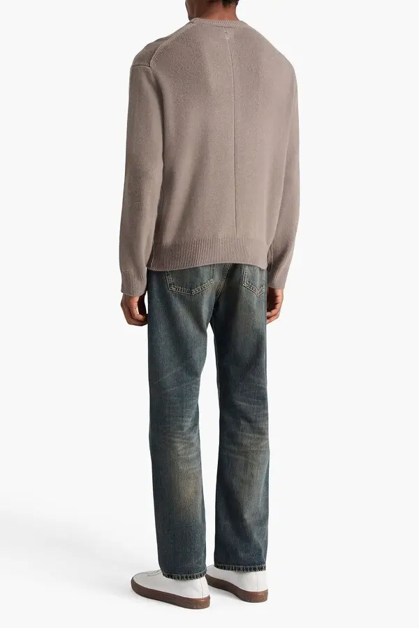 Rag & Bone Downing Cashmere Sweater - Mushroom