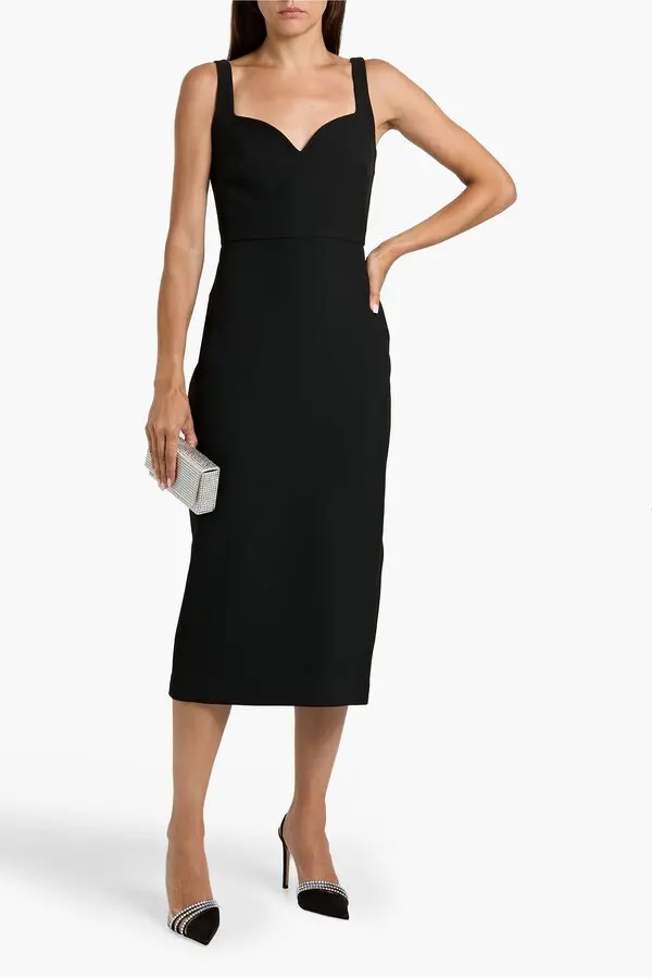 Veronica Beard Lele Crepe Midi Dress