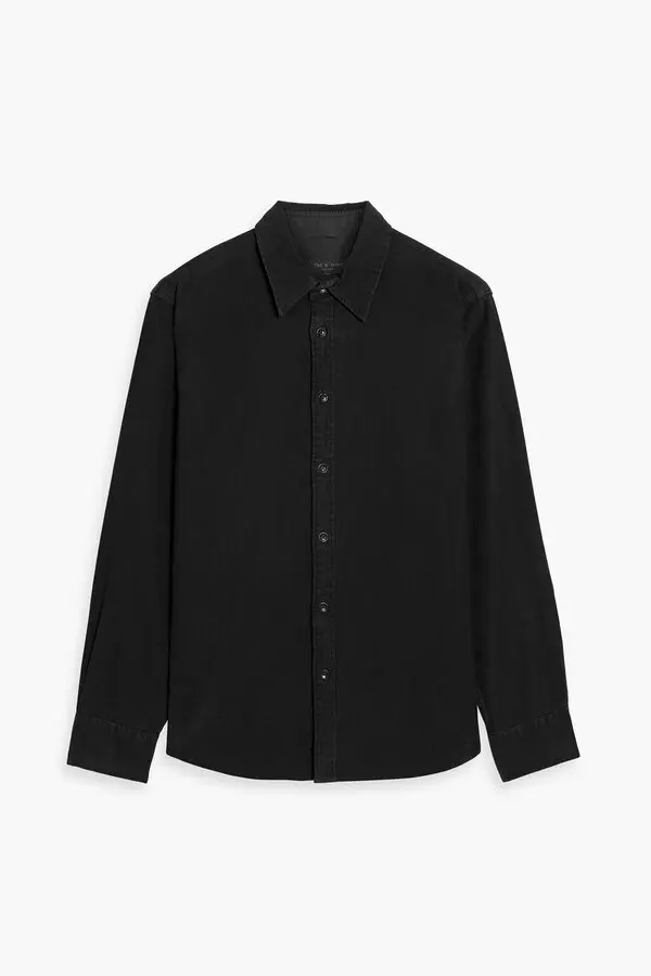 Rag & Bone Finch Cottoncorduroy Shirt - Black