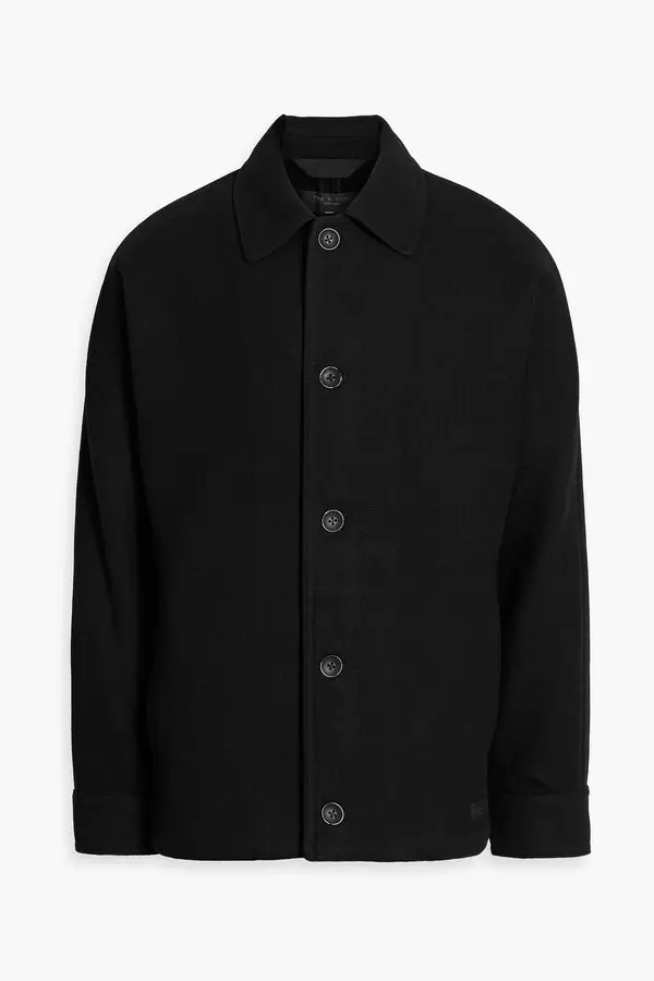 Rag & Bone Wool-blend Twill Overshirt