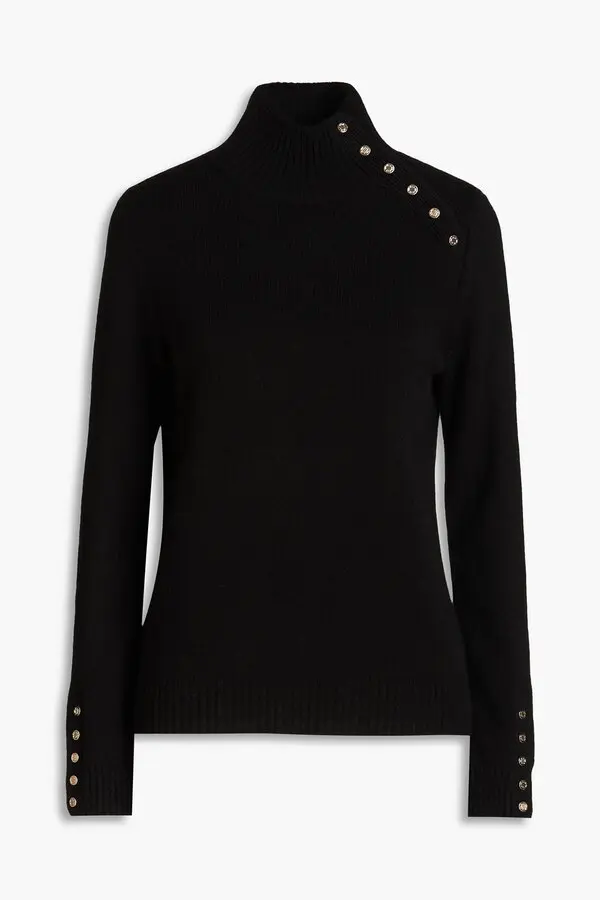 Maje Cashmere Turtleneck Sweater