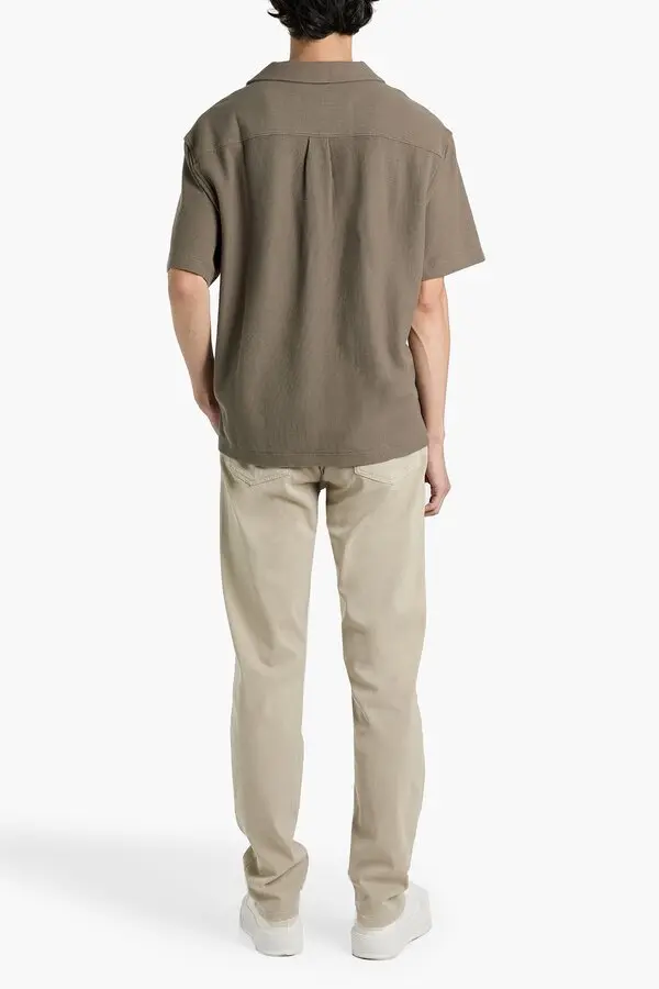 FRAME Cottonpiqué Shirt - Taupe