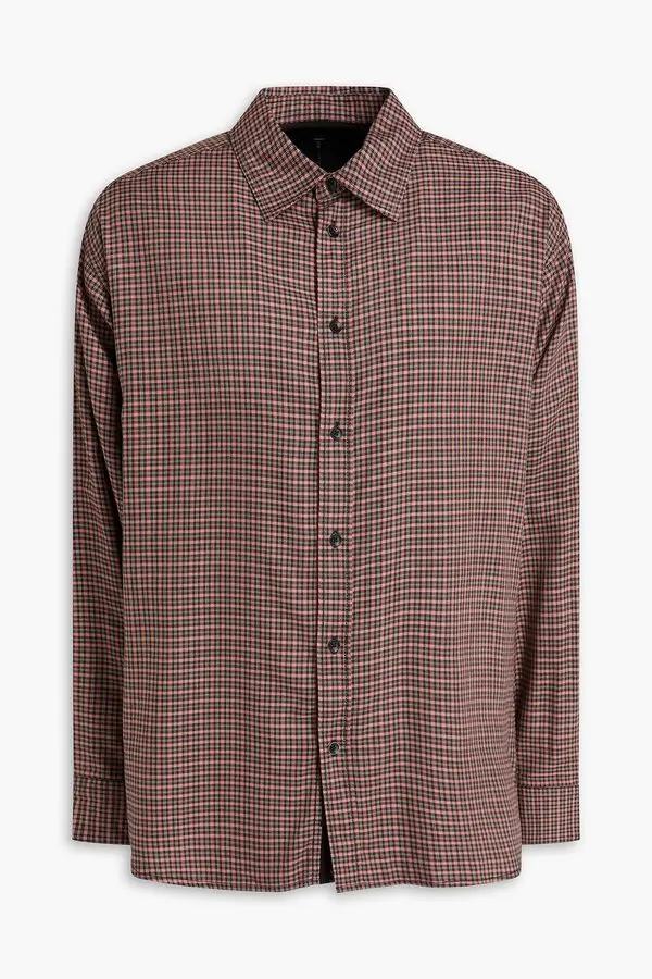 Rag & Bone Matthew Checked Cottonblend Flannel Shirt