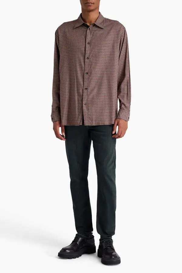 Rag & Bone Matthew Checked Cottonblend Flannel Shirt