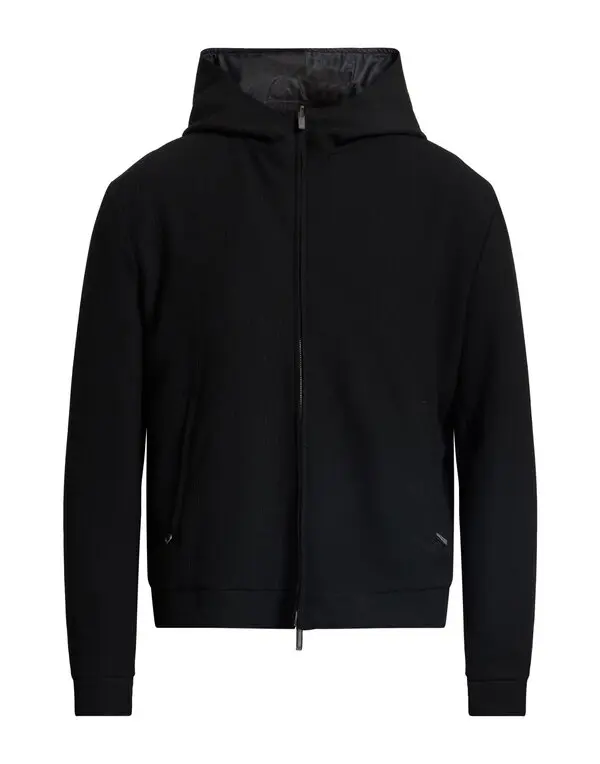 Emporio Armani Casual Hooded Jacket - Black