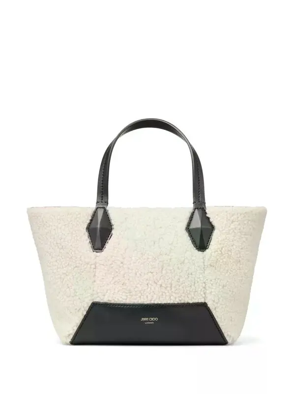 JIMMY CHOO Small Diamond Tote Bag