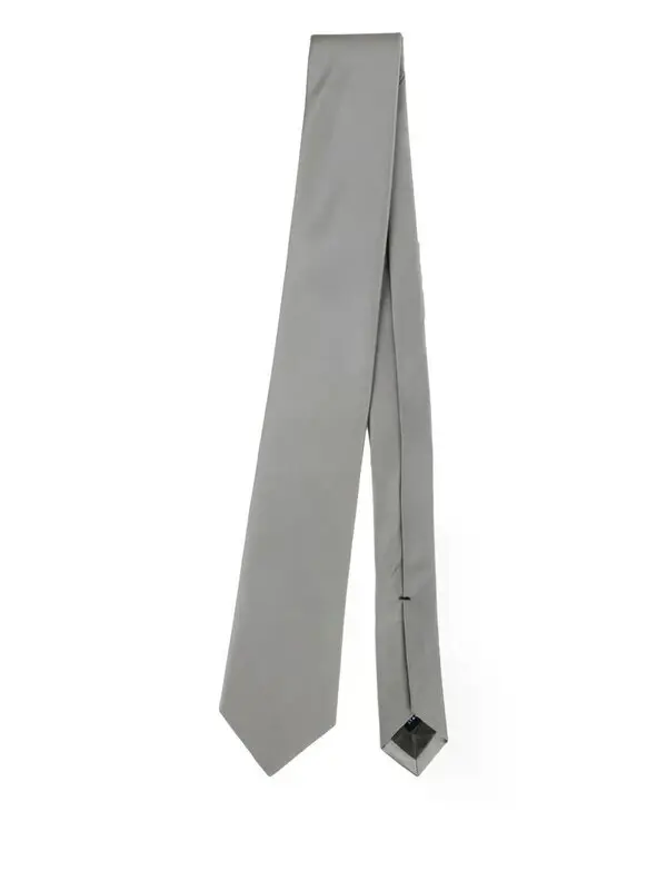 ERRICO FORMICOLA Silk Neck Tie - Grey
