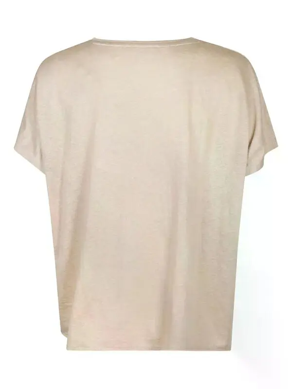 Majestic Filatures Crew Neck Top - Neutrals