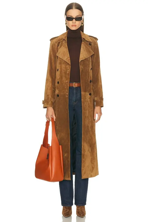 Saint Laurent Long Trench