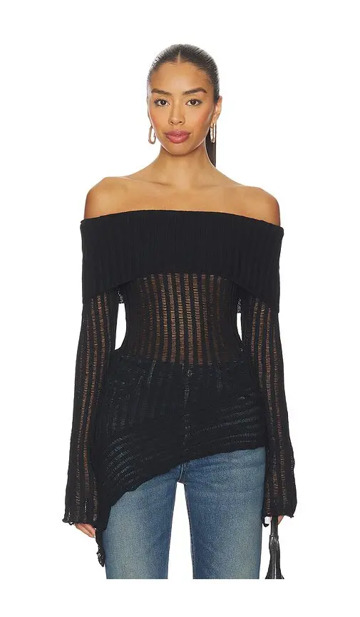 Superdown Tawny Sweater - Black