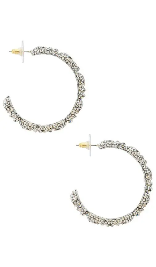 Baublebar Skull Hoop Earrings