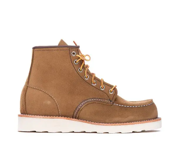 Red Wing Classic Moc Leather Boots - Beige