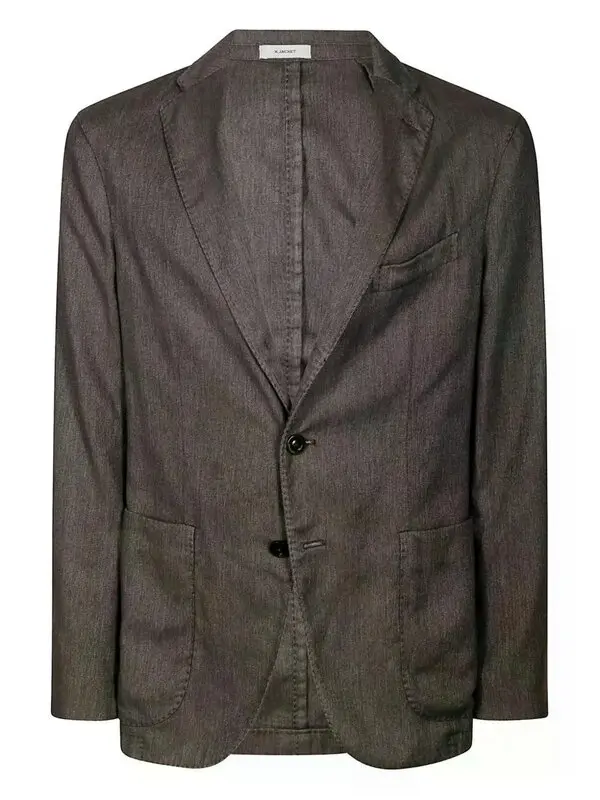 Boglioli Buttoned Jacket - Brown