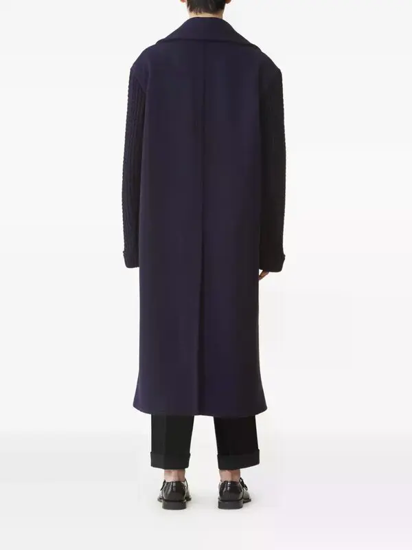 LANVIN Virgin Wool Double-breasted Coat