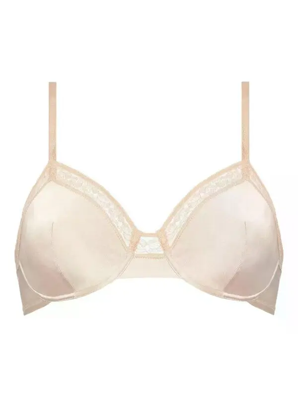 ERES Coquet Lace-trimmed Full-cup Bra - Neutrals