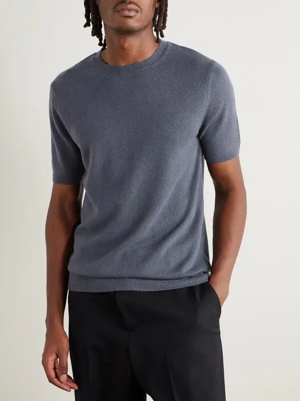 Mr P. Knitted Cashmere T-shirt