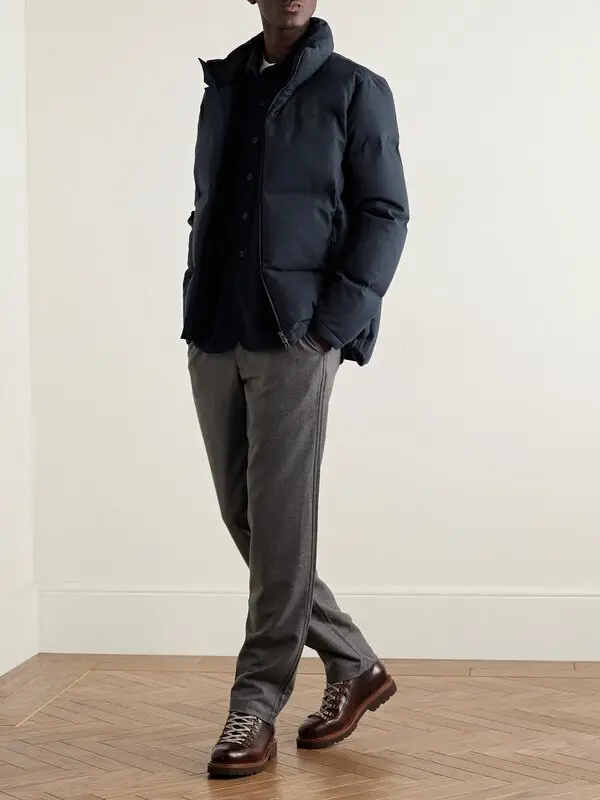 Sease Tribeca Quilted Herringbone Down Jacket