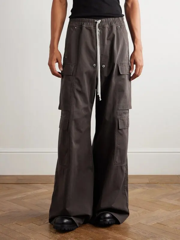 Rick Owens Wide-leg Cargo Trousers - Brown