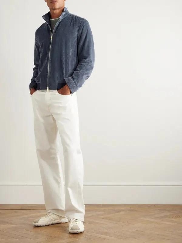 Paul Smith Cotton-corduroy Bomber Jacket
