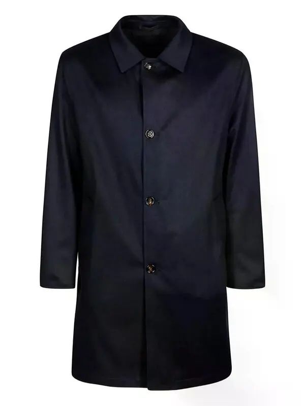 KIRED Button-fastening Cashmere Coat