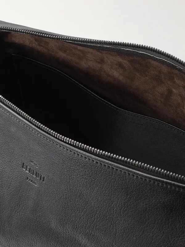 Berluti Un Jour Textured-leather Messenger Bag