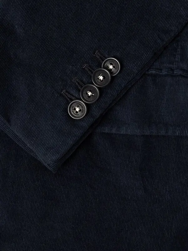 Massimo Alba Sand Unstructured Cotton-corduroy Suit