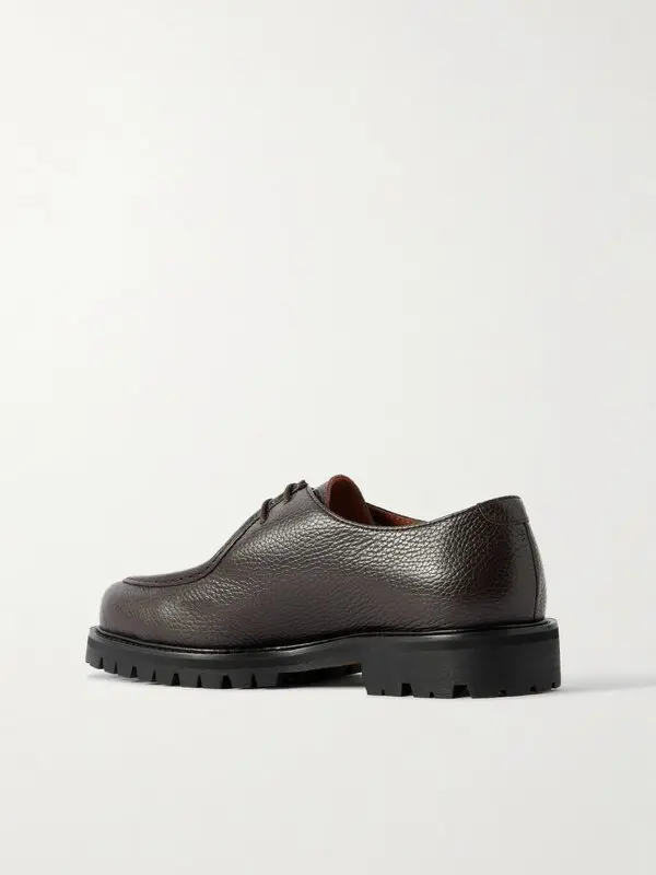 Mr P. Jacques Full-grain Leather Derby Shoes