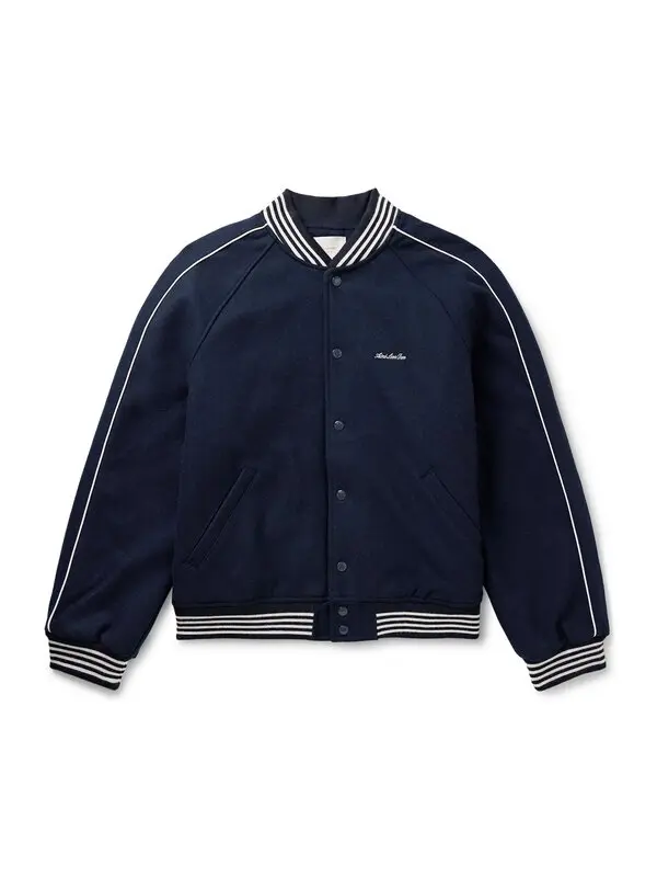 ジャケット・アウター Aime Leon Dore Wool Virsity Jacket / M Aimé Leon Dore Wool Varsity Jacket - Blue | Editorialist
