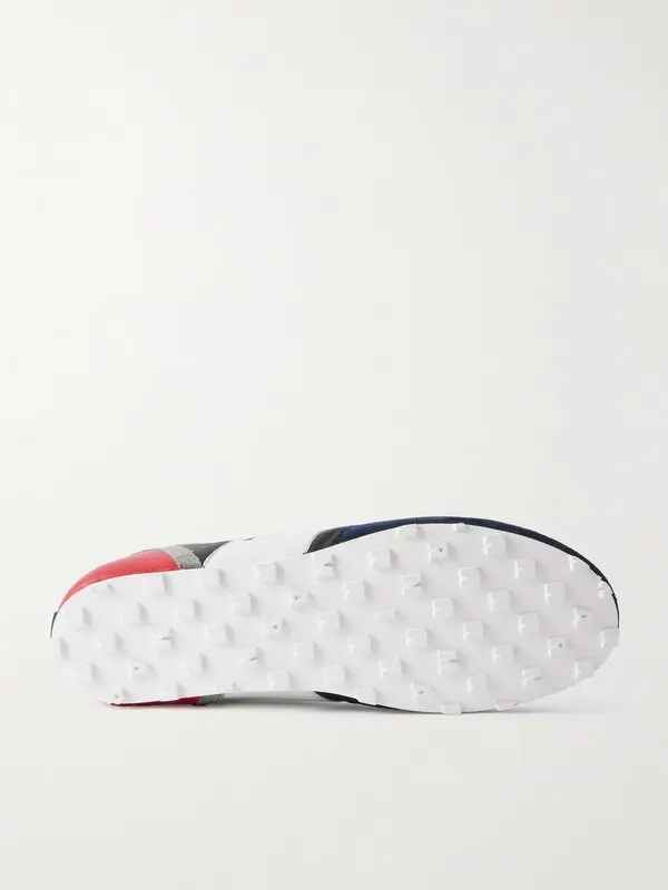 Marni Logo-embroidered Leather Sneakers