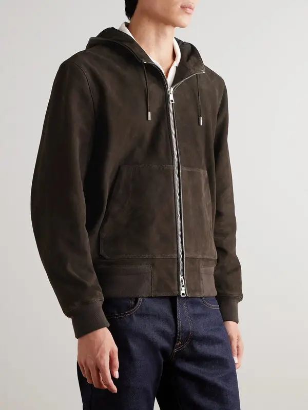 Mr P. Suede Hoodie
