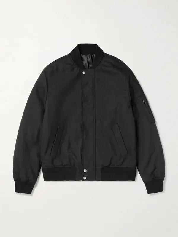 Mr P. Padded Woven Bomber Jacket