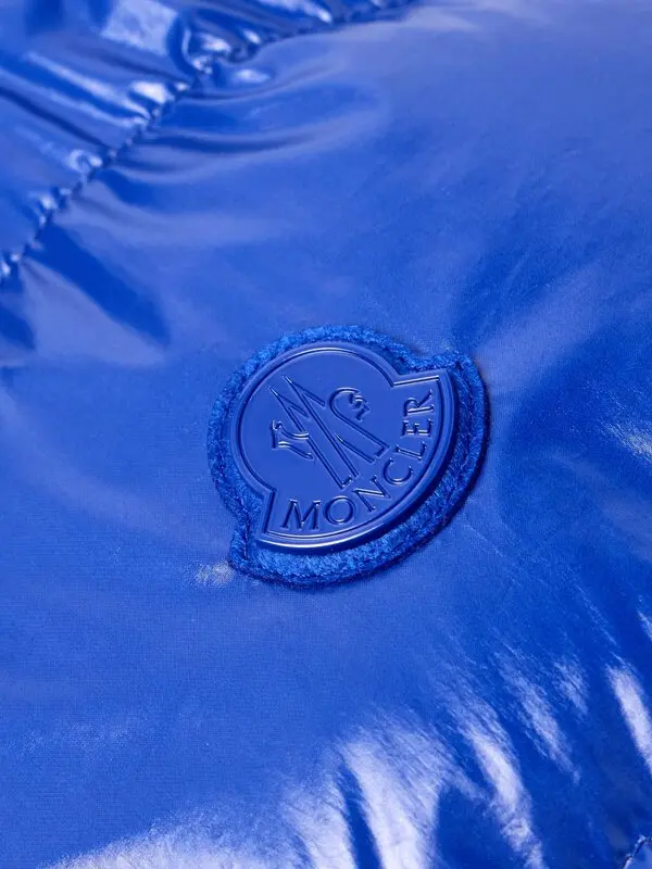 Moncler A$ap Rocky Bahianinha Quilted Glossed-shell Hooded Down Jacket - Blue