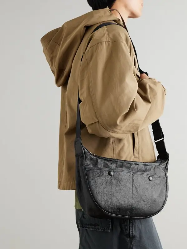 Porter-Yoshida & Co Freestyle Dyneema Textured-Leather Messenger