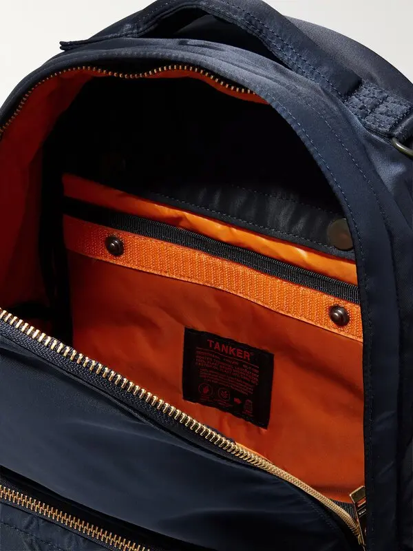PORTER-YOSHIDA & CO Tanker Daypack Nylon-twill Backpack - Blue