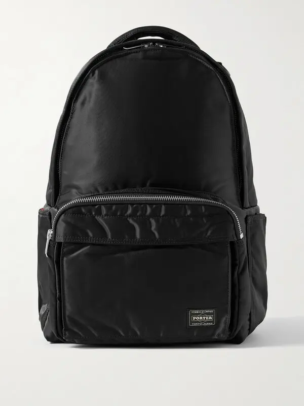 PORTER-YOSHIDA & CO Daypack Nylon-twill Backpack - Black