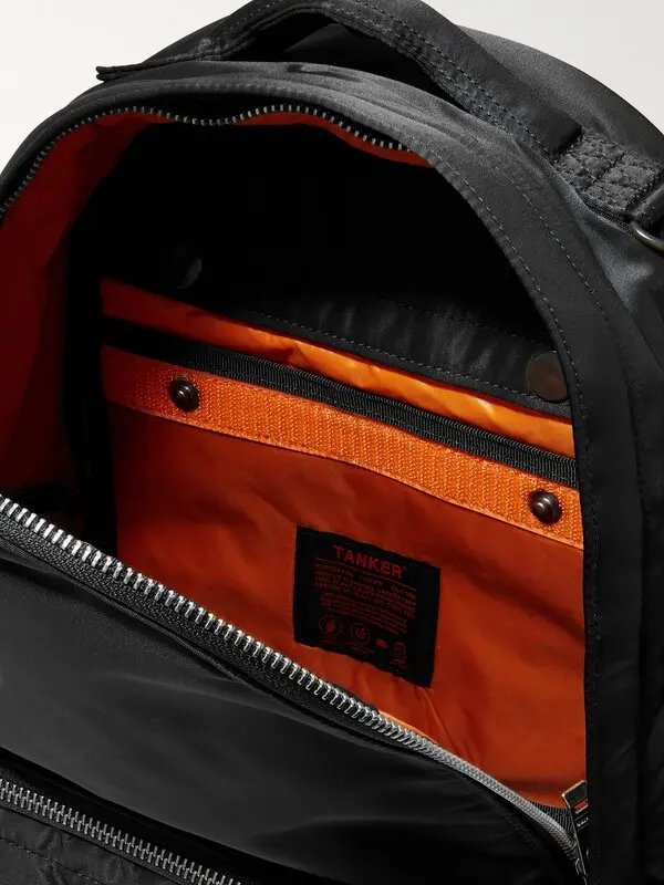 PORTER-YOSHIDA & CO Daypack Nylon-twill Backpack - Black