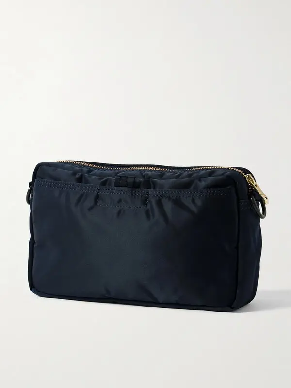 PORTER-YOSHIDA & CO Tanker Sling Nylon-twill Messenger Bag - Blue