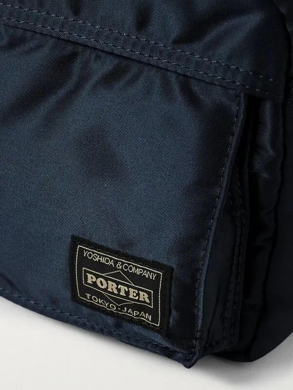 PORTER-YOSHIDA & CO Tanker Sling Nylon-twill Messenger Bag - Blue