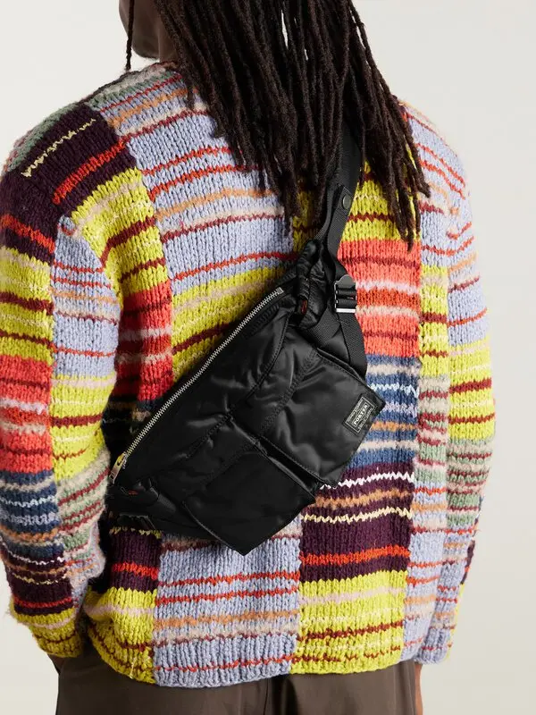 PORTER-YOSHIDA & CO Tanker Belt Bag - Black