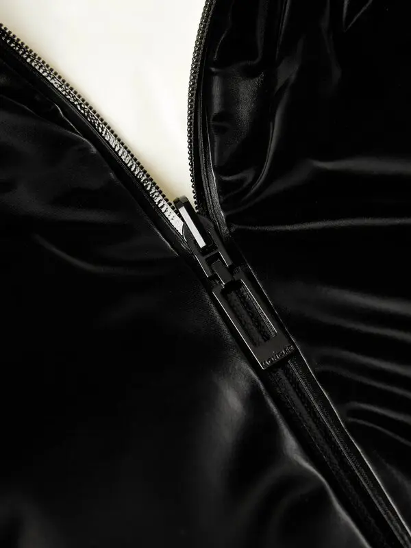 Moncler A$ap Rocky Logo-appliquéd Quilted Down Jacket