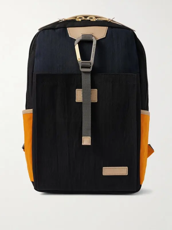 MASTER-PIECE CO Link Color-block Backpack - Black