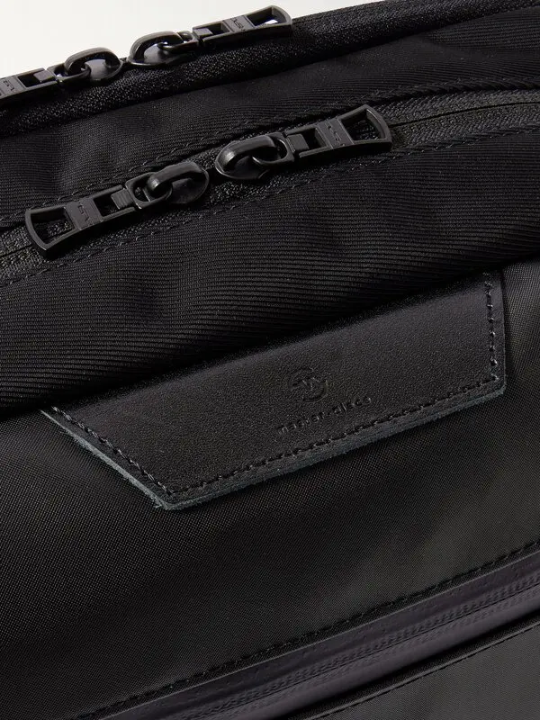 MASTER-PIECE CO Progress Leather-trimmed Messenger Bag