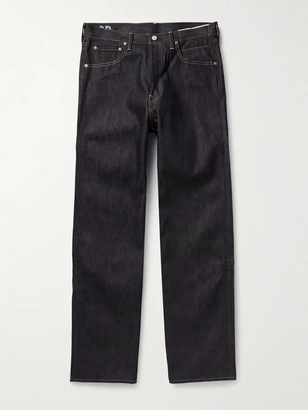 Visvim Social Sculpture 01 Wide-leg Jeans - Blue