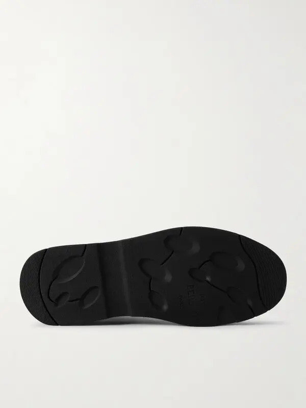 Berluti Chappée Leather Slip-on Desert Boots