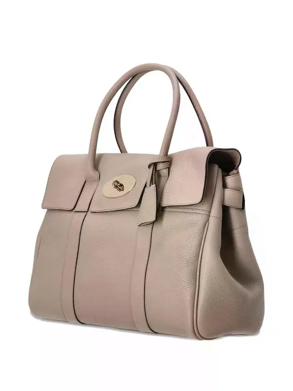 Mulberry Postbox Leather Clutch - Brown