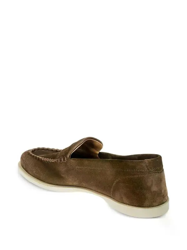 John Lobb Suede Loafers